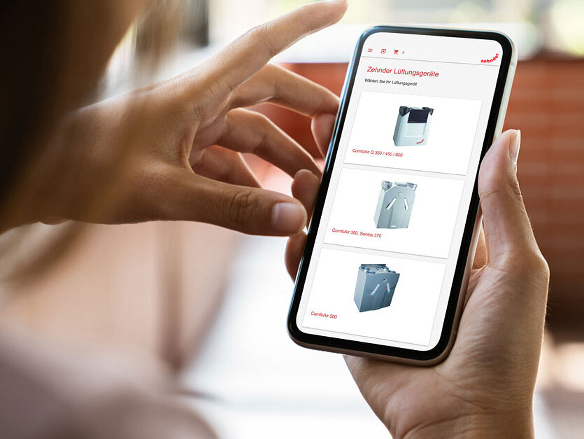 Zehnder Filtershop | Zehnder Group Schweiz AG