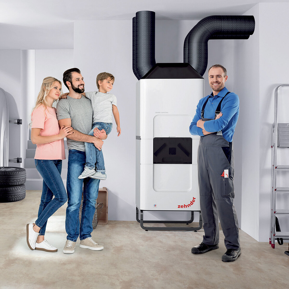 Energieeffiziente Lufttemperierung | Zehnder Group Schweiz AG